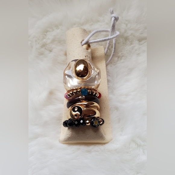 Atterri | Jewelry | Atterri 6 Piece Stackable Ring Sets | Poshmark